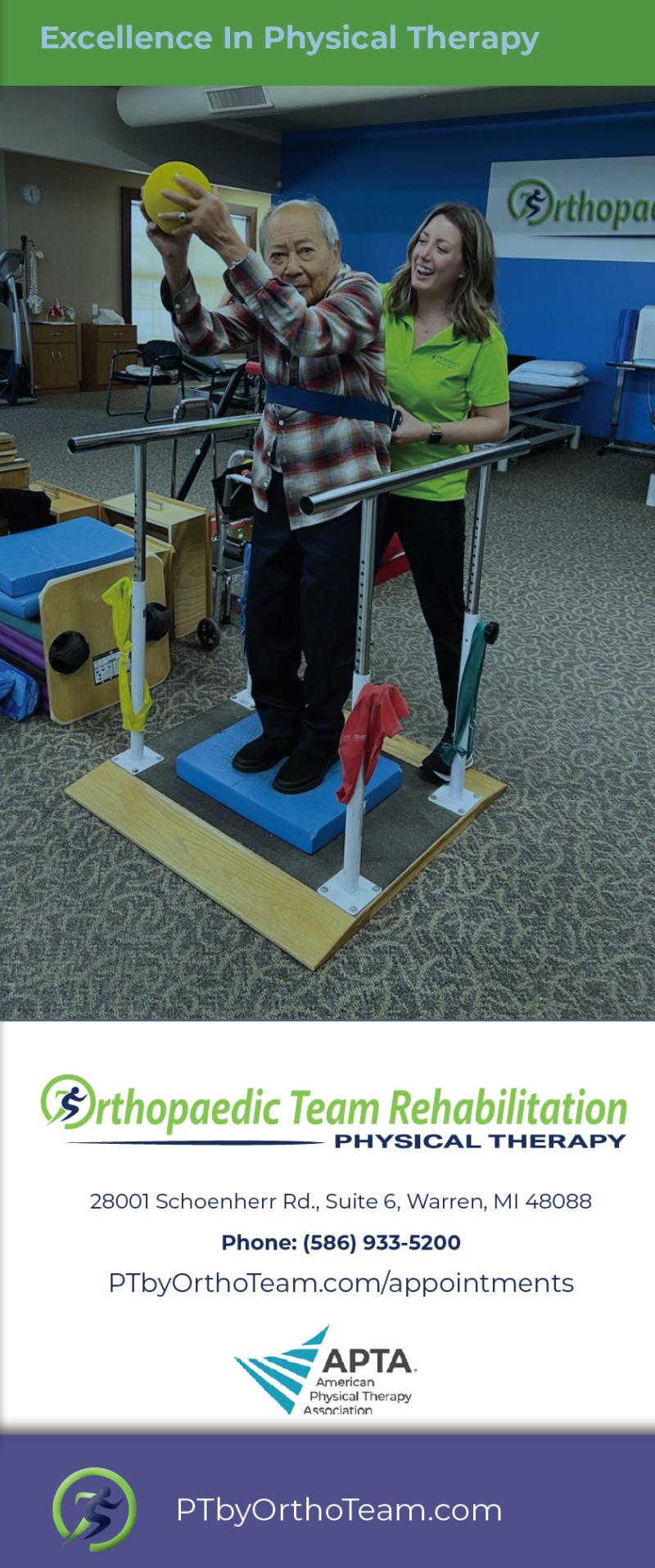 About Orthopaedic Team Physical Therapy, Warren, MI - Orthopaedic Team ...